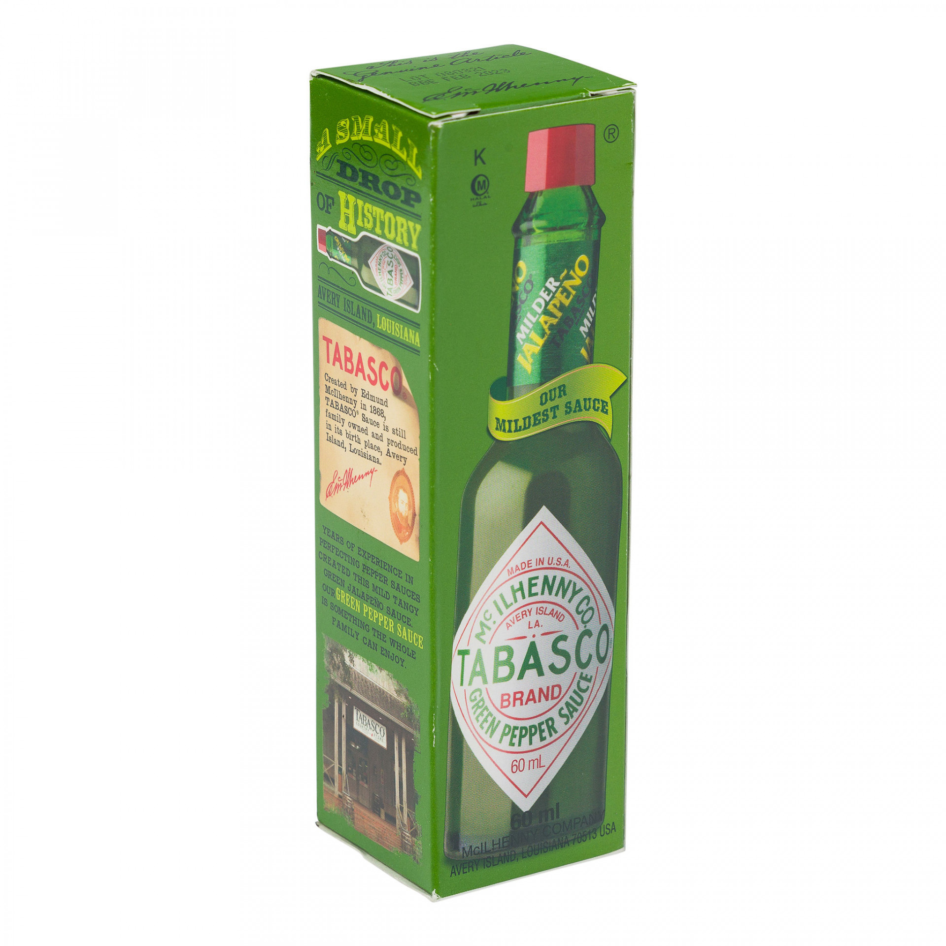 Tabasco Sauce Green Small 60ml | Albion Fine Foods Ltd.