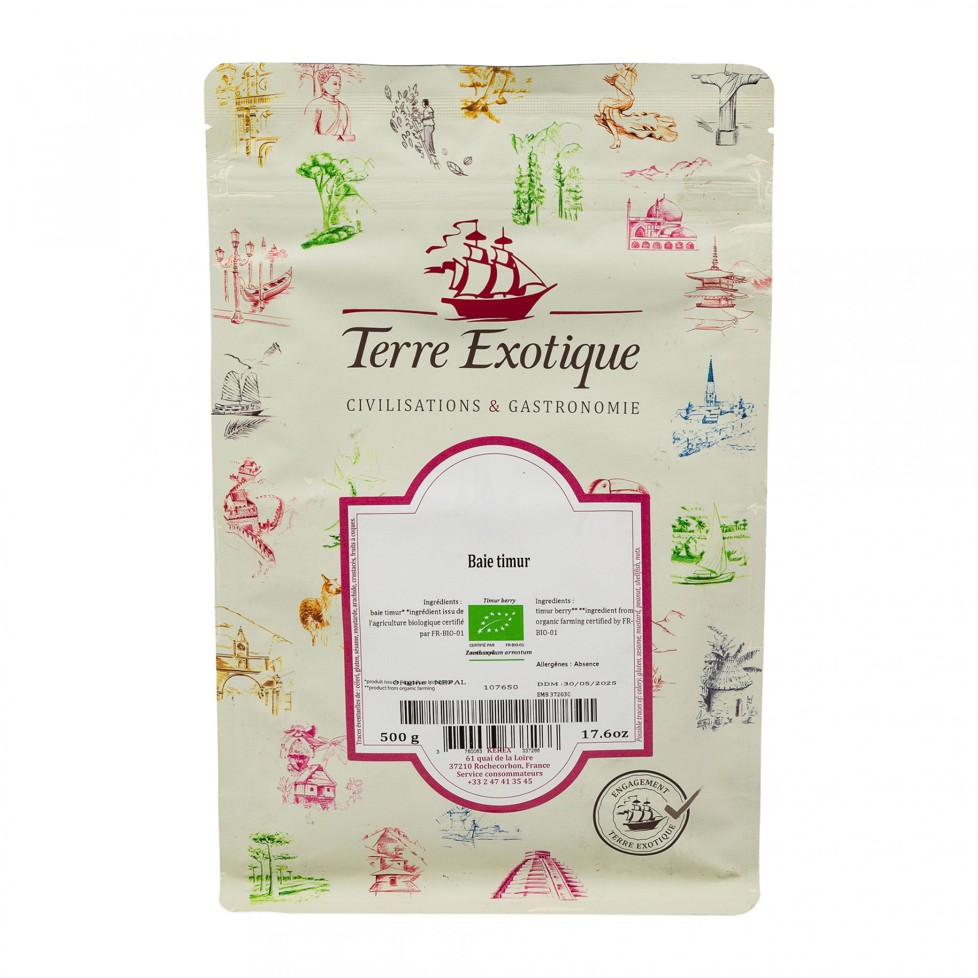 Dried Timur Berry 500g | Albion Fine Foods Ltd.