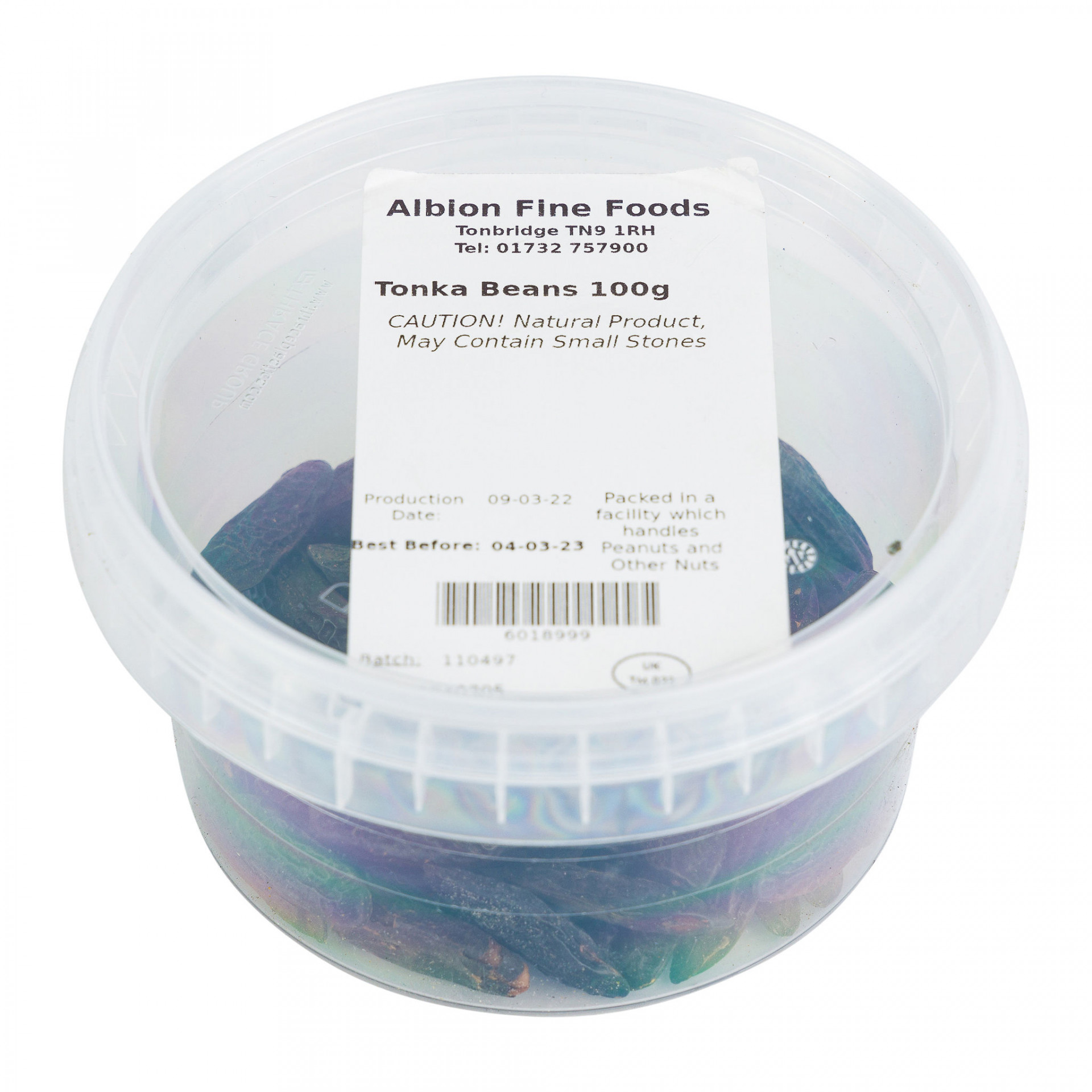 Tonka Beans 100g | Albion Fine Foods Ltd.