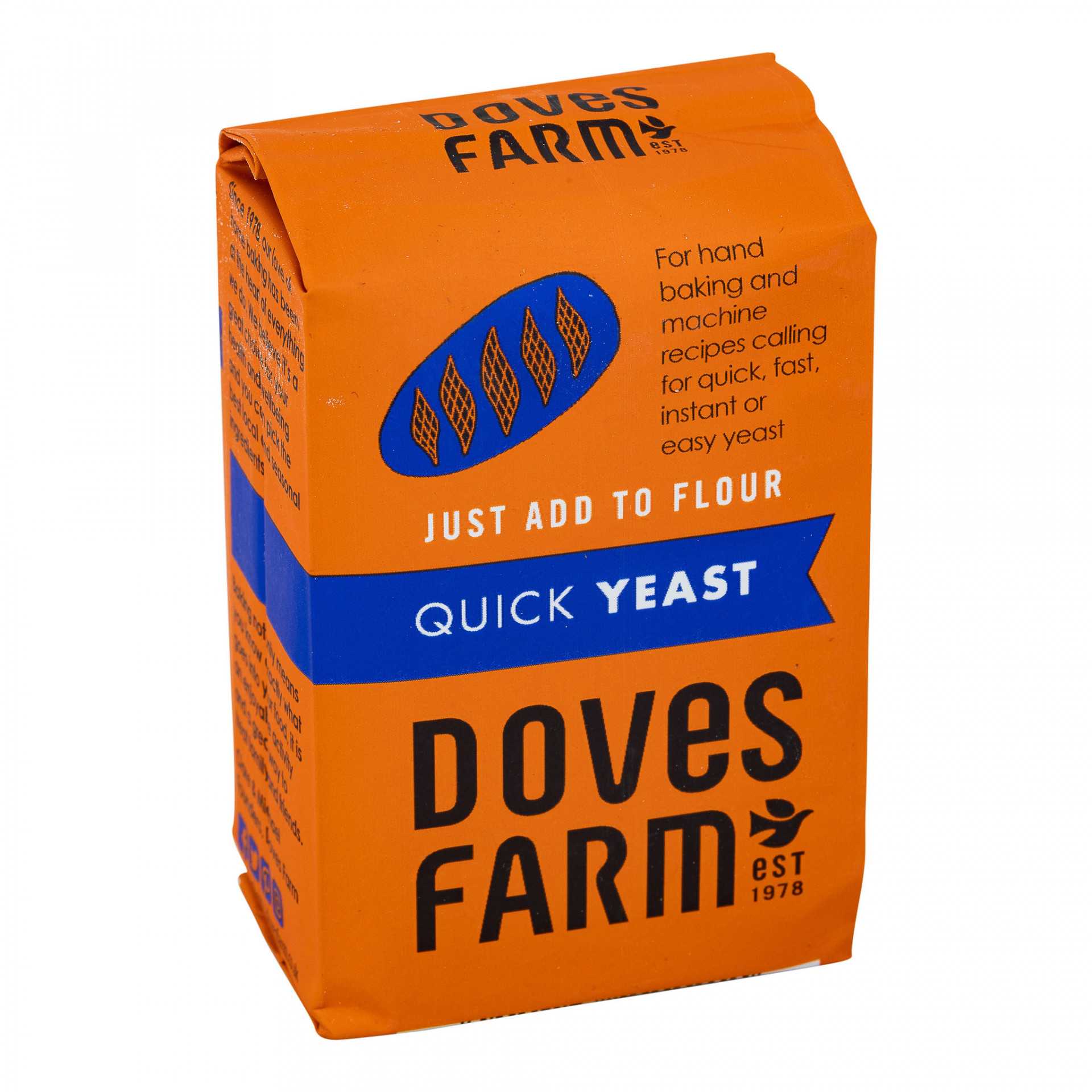 Yeast Dried - Doves Farm 125g | Albion Fine Foods Ltd.