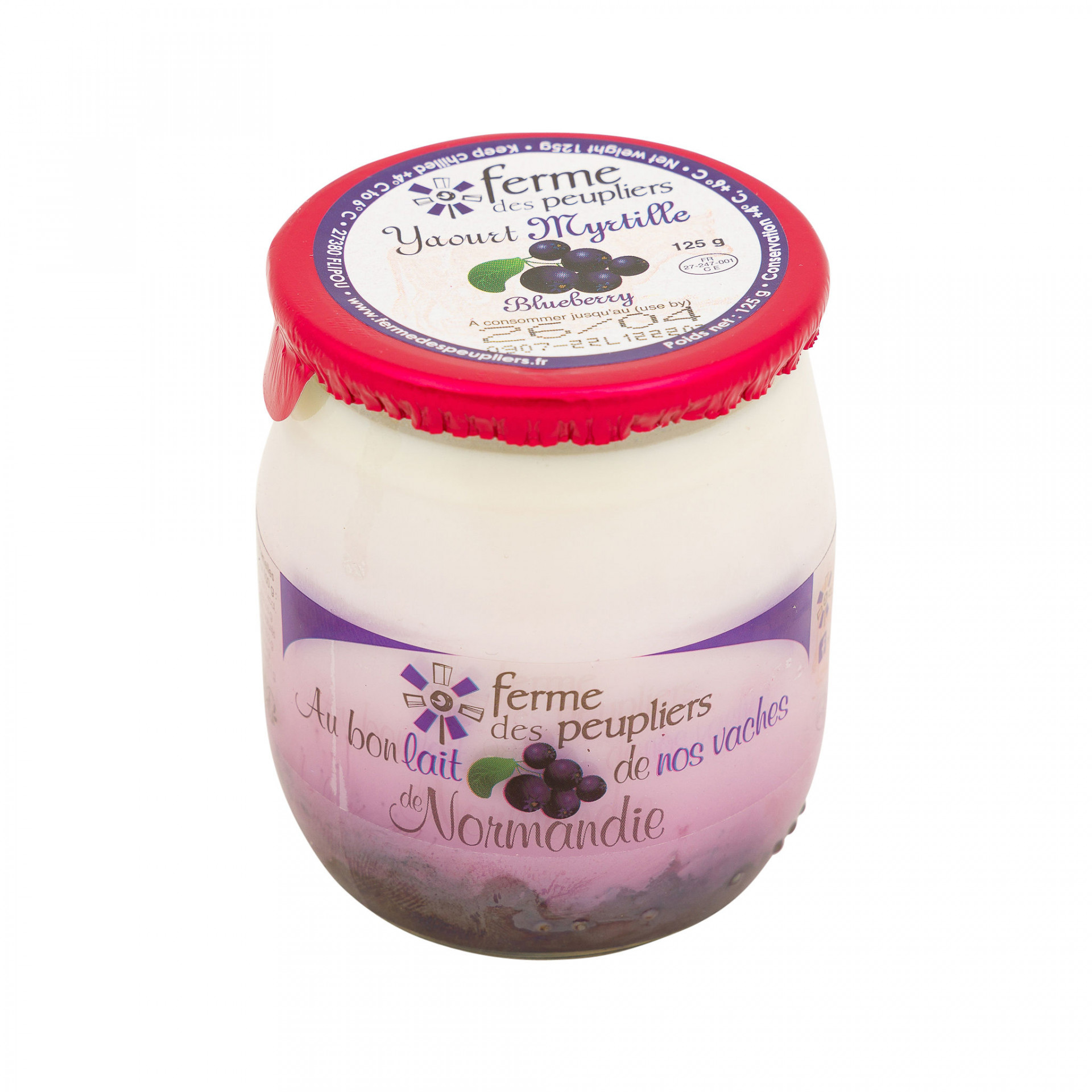 Fruit Yoghurt French Farmhouse 125g | Albion Fine Foods Ltd.