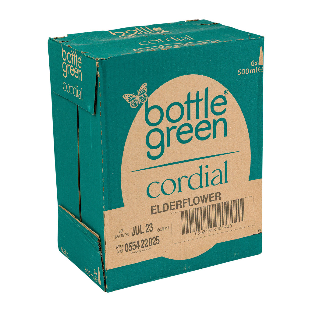 Cordial, Elderflower - Bottle Green 500ml | Albion Fine Foods Ltd.