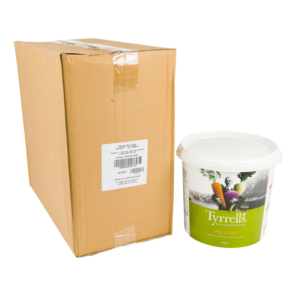 Tyrrells Vegetable Crisps 600g | Albion Fine Foods Ltd.