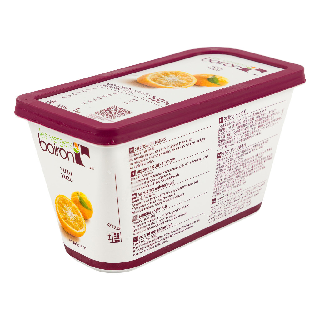 Puree Yuzu, Frozen - Boiron 1kg | Albion Fine Foods Ltd.